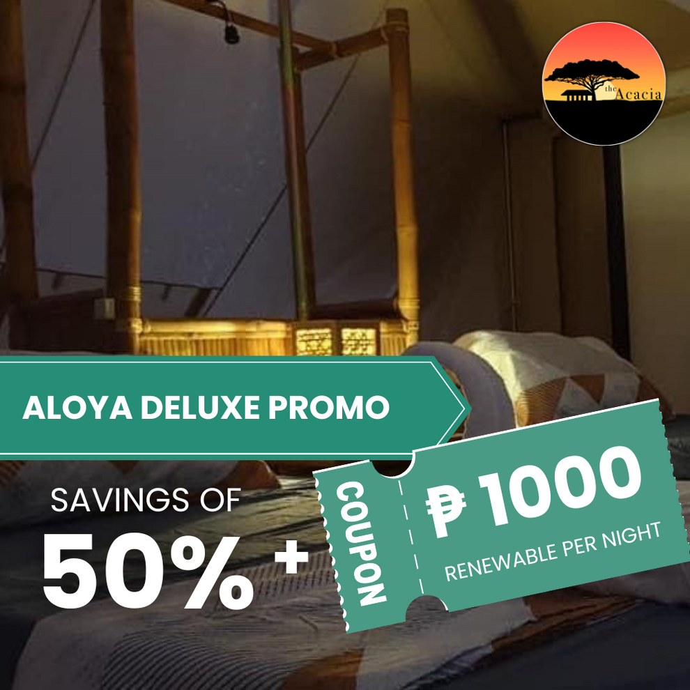 Aloya Deluxe Tent – Acacia & CHAP
